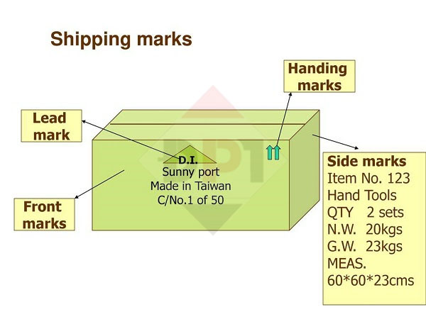 Shipping Mark là gì? Thông tin cần biết về shipping marks
